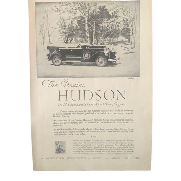Hudson Jeans | Accents | Vintage 929 Hudson Distinguished Body Types Ad ...